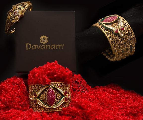 Shringar Gold Kada - Davanam